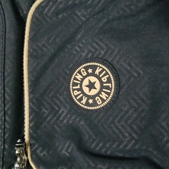 Kipling | Bags | Kipling Gabbie Mini In Endless Blue Embossed Pattern ...